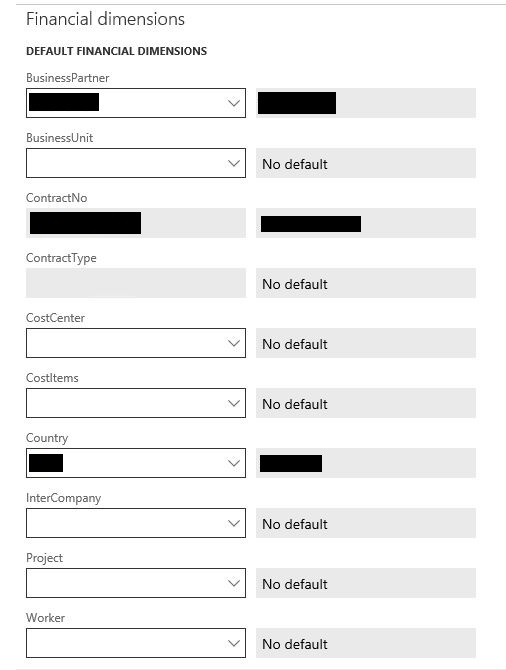 Disable editing of specific financial dimensions on form – Microsoft ...